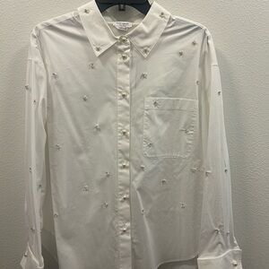 kate spade | Tops | Kate Spade White Button Up | Poshmark